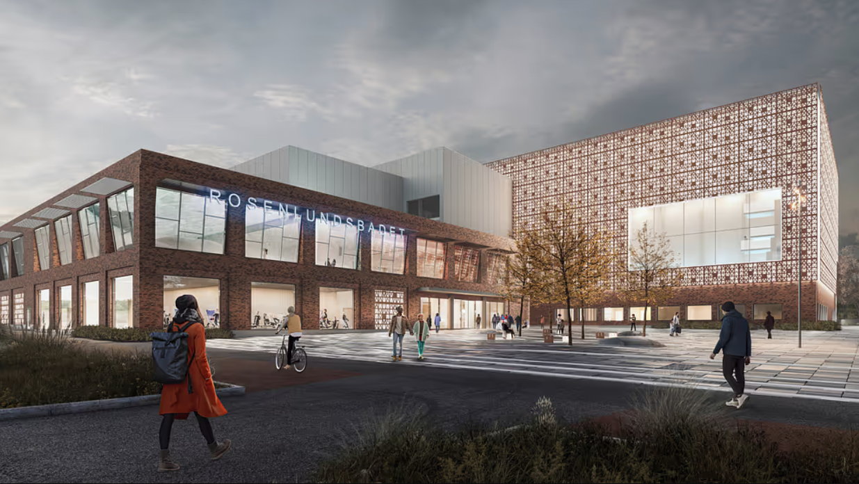 Nya Rosenlundsbadet: Nybyggnad av simhall i Jönköping